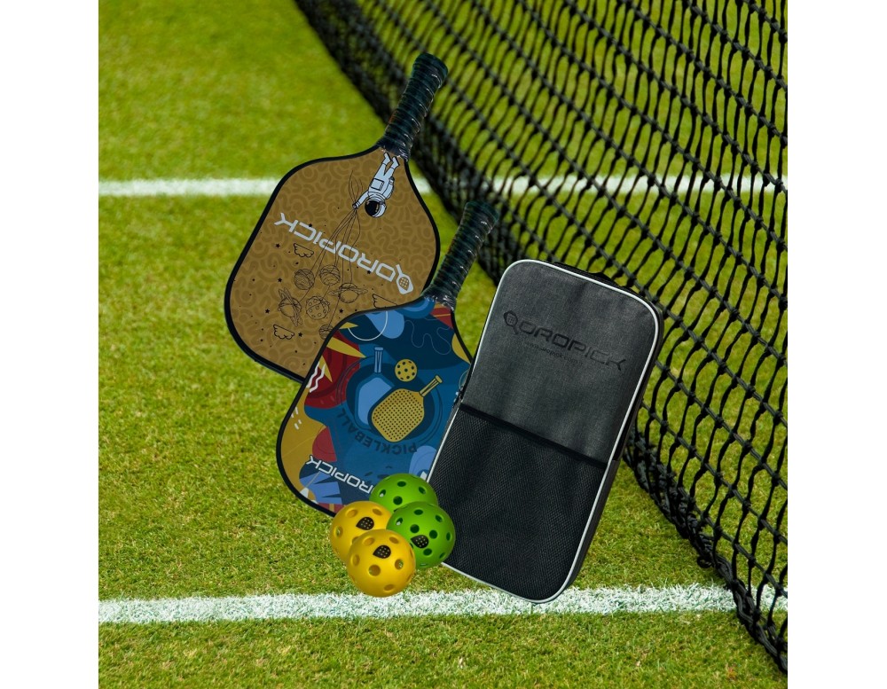 Dropick PRO Serisi Profesyonel Karbon Fiber Yetişkin Pickleball Raket ...